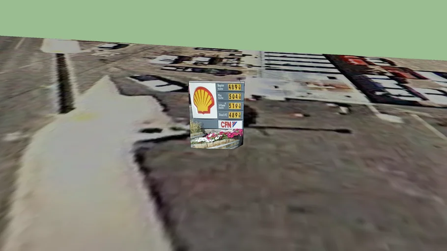 Shell Sign | 3D Warehouse