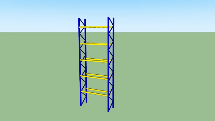 Pallet rack | 3D Warehouse