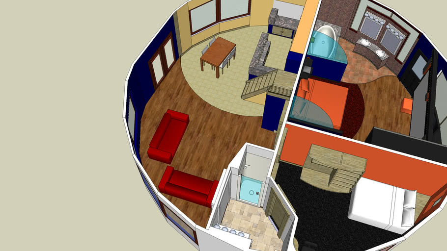 Plan Maison Ronde Gratuit | Ventana Blog