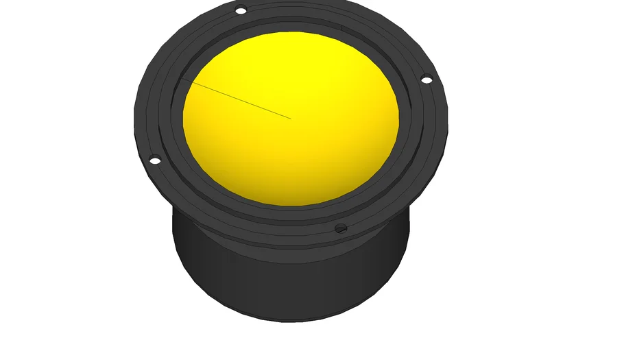 HiVi B3N Speaker Driver | 3D Warehouse