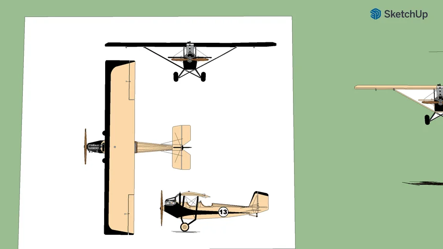Pietenpol Air Camper (Airplane) | 3D Warehouse