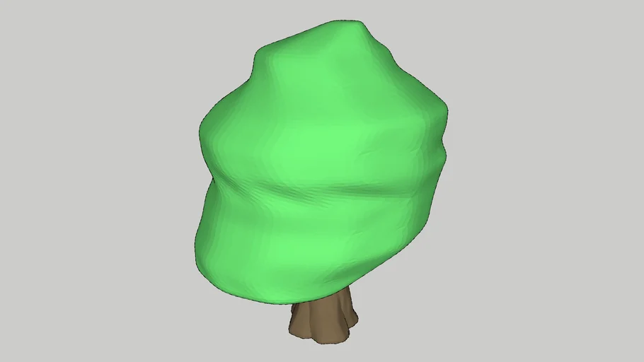 Tree - Maple tree – 50mm – Color | 3D Warehouse