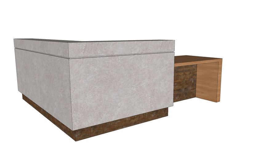 Reception Desk | 3D Warehouse