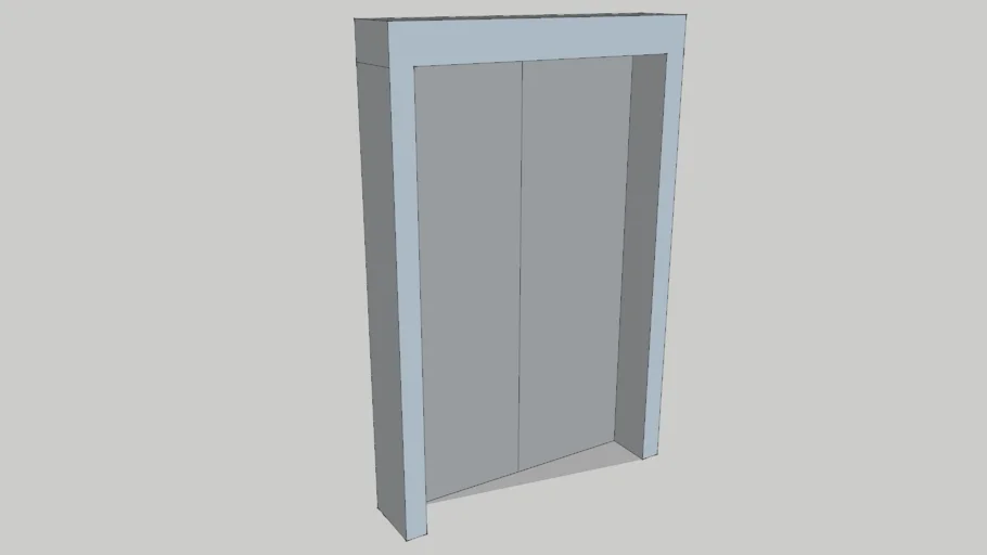 elevator doors | 3D Warehouse
