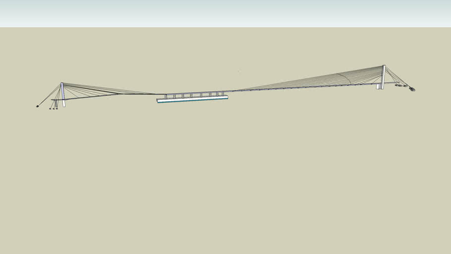 Suspension bridge | 3D Warehouse