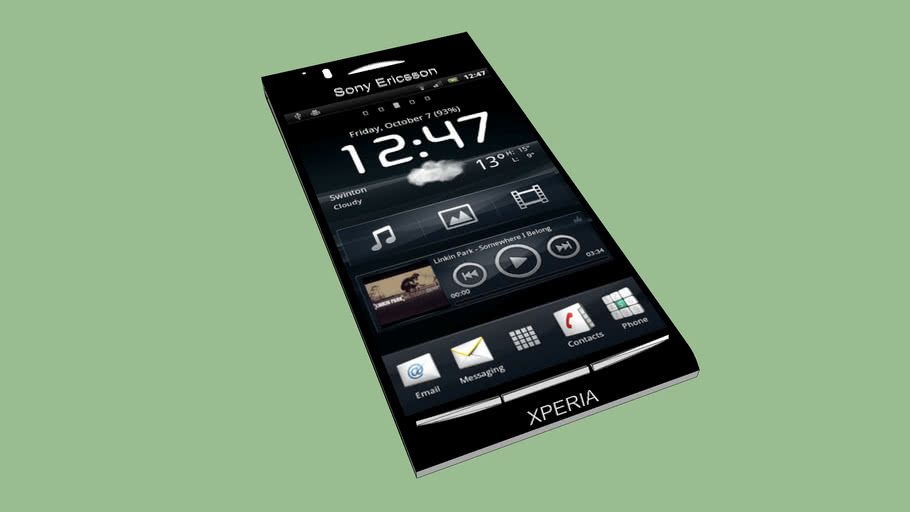 Celular Xperia | 3D Warehouse