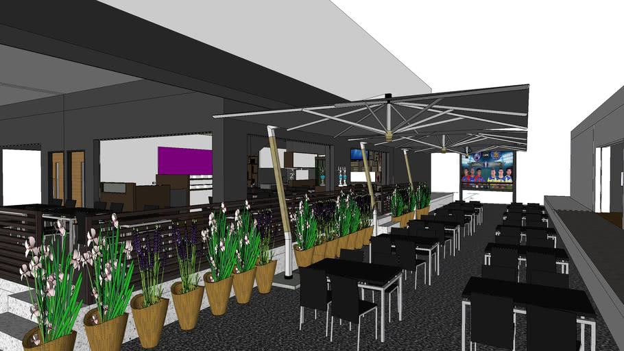 Cafe @ Restaurant | 3D Warehouse