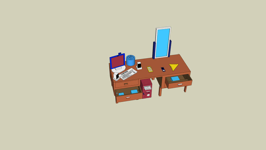 Office Table | 3D Warehouse