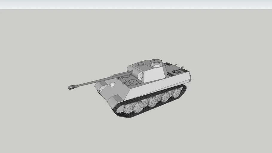Tank Pantera | 3D Warehouse