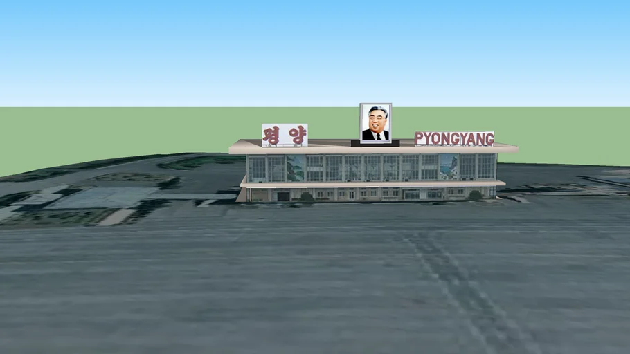Sunan International Airport ZKPY | 3D Warehouse
