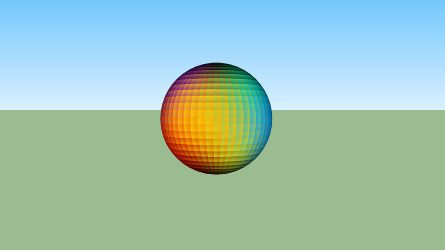 sphere couleurs - sphere colors | 3D Warehouse