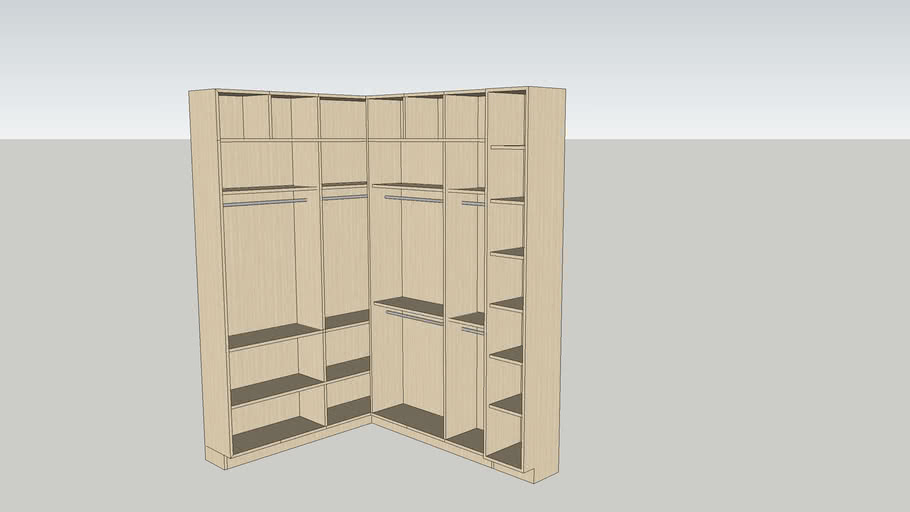 Walk-In Closet | 3D Warehouse