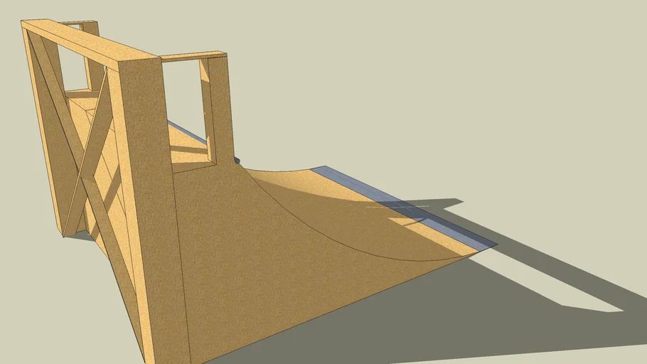 quarter pipe set | 3D Warehouse