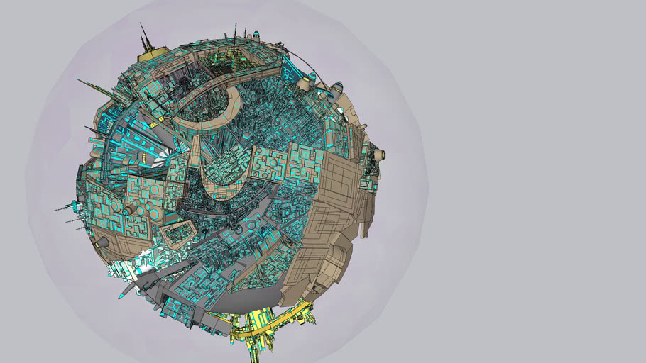 The Planet Cybertron 행성 사이버 트론 | 3D Warehouse