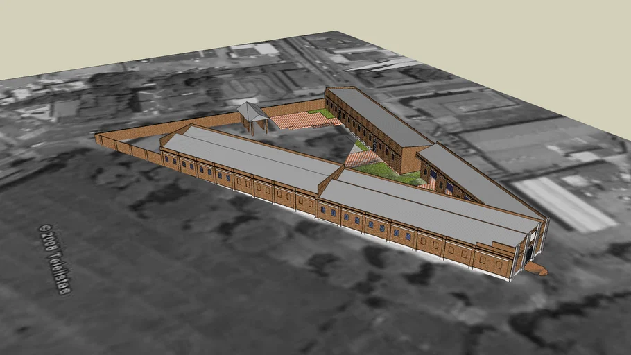 Edifício Quadra E - CTI - Departamento de Arquitetura UNITAU - 04 | 3D ...