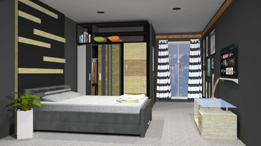 Bedroom style Modern V3 (FEE5) | 3D Warehouse