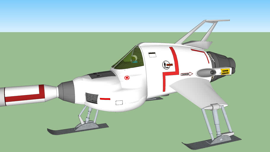 SHADO Interceptor, 1970's TV Series UFO | 3D Warehouse