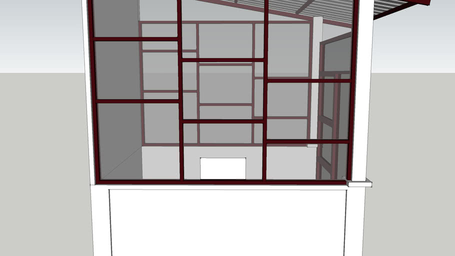 kaca frame aluminium | 3D Warehouse