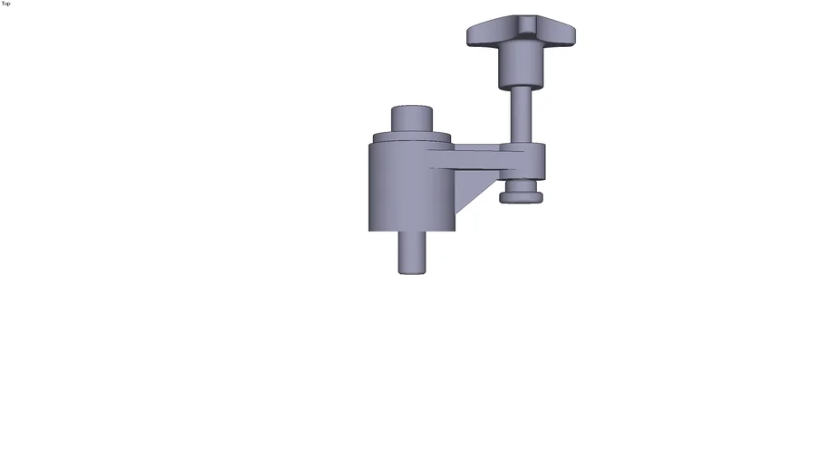 Swing latch clamp - 63 mm | 3D Warehouse