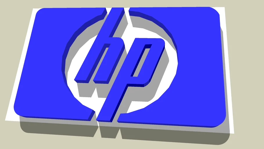 logotipo hp | 3D Warehouse