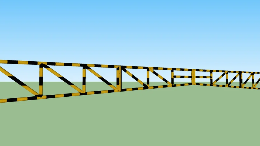 VEHICLE CONTROL GATE | 3D Warehouse