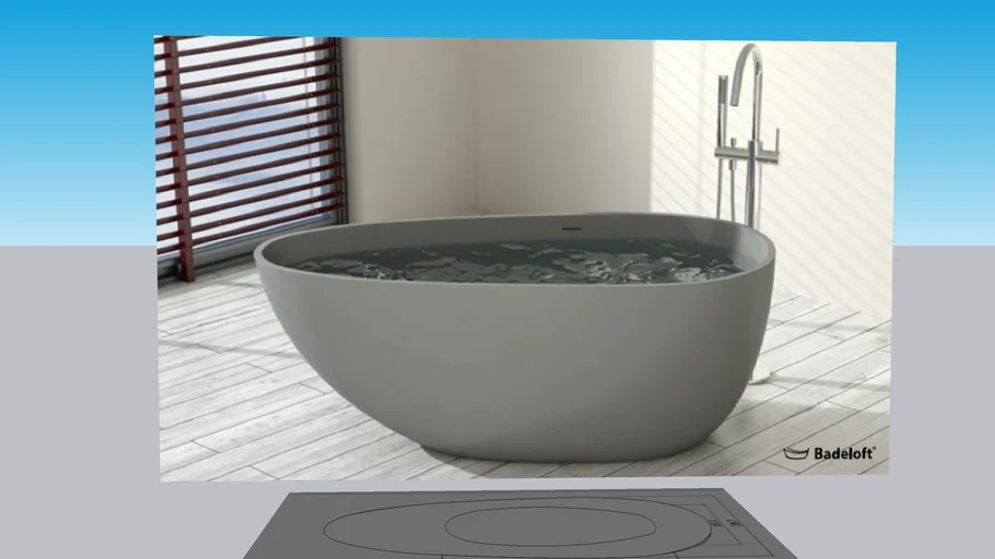 Badeloft BW-01-S-GRY | 3D Warehouse