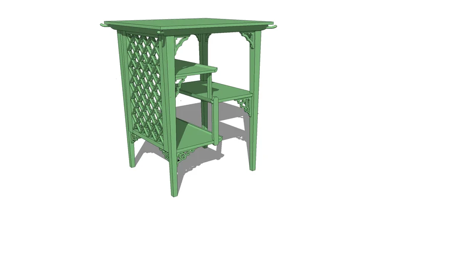 Victorian Japanese-style side table | 3D Warehouse
