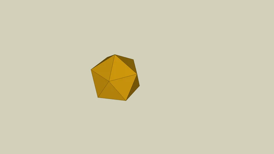 Perfect Icosahedron | 3D Warehouse