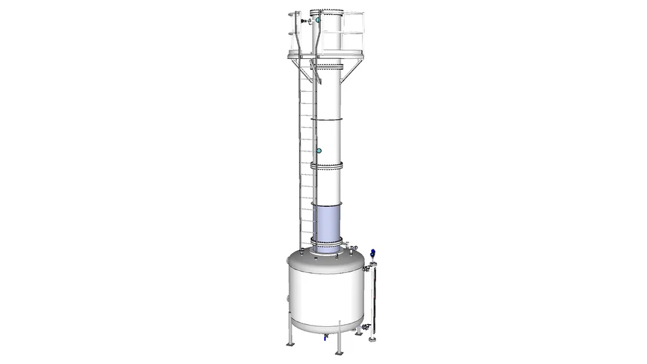 3d Distillation Column