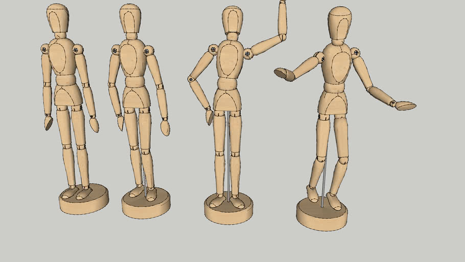 Mannequins | 3D Warehouse