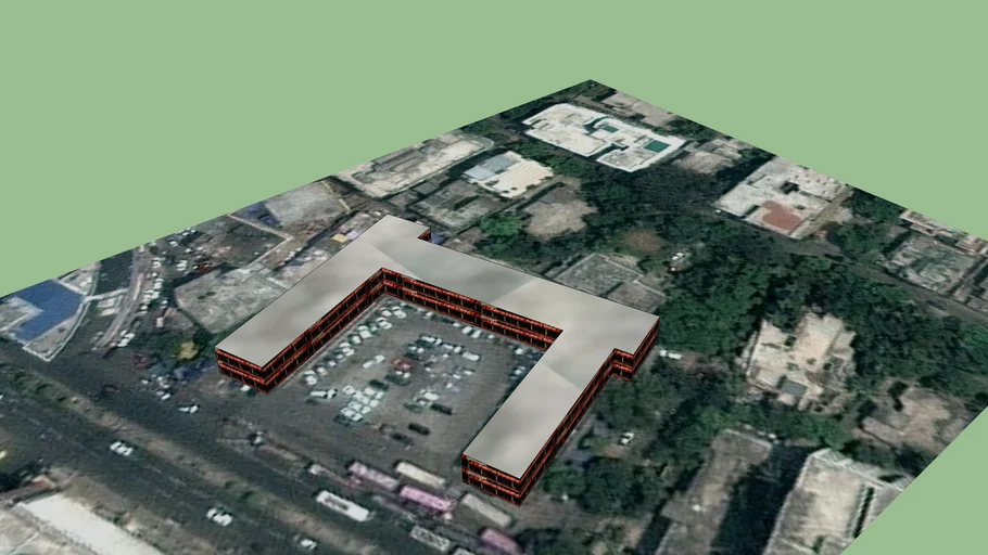 DHAKA CITY CORPORATION GULSHAN 2 MARKET | 3D Warehouse