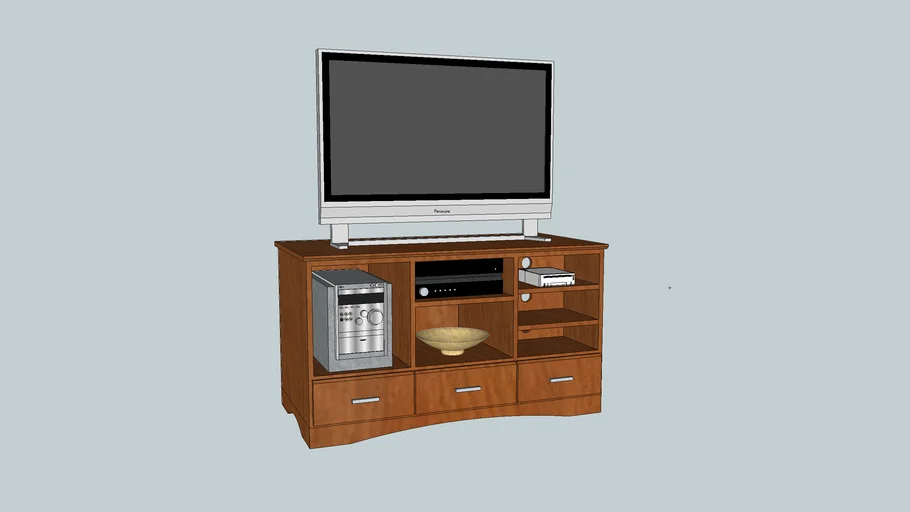 My future television setup | 3D Warehouse