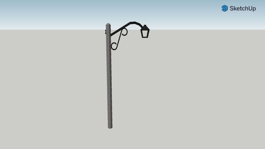 Concrete Light Pole | 3D Warehouse