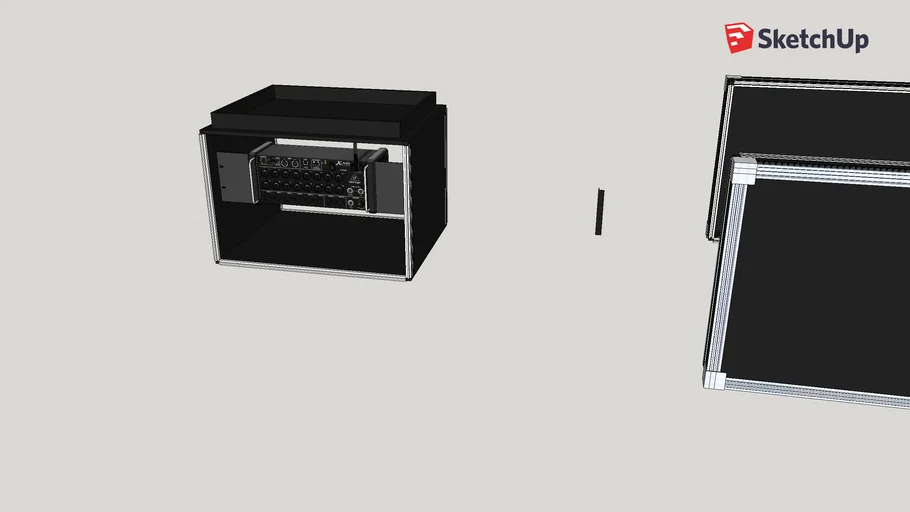 XR18 Mixer Case | 3D Warehouse