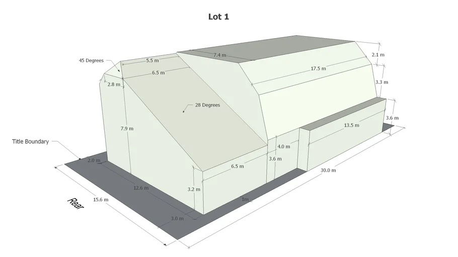 Lot 1 - Meridian Building Envelopes | 3D Warehouse