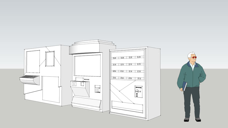 Vending machine | 3D Warehouse
