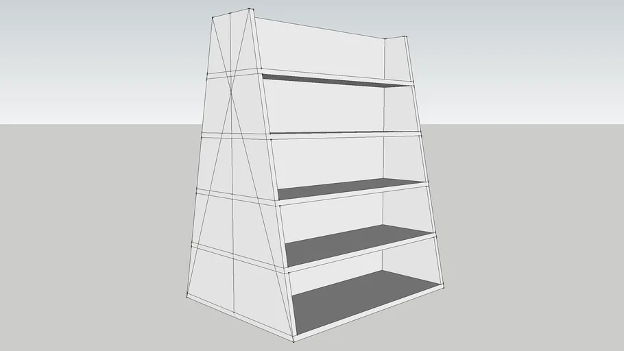 Book Rack | 3D Warehouse