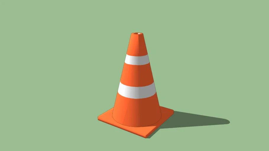Cone for roads | 3D Warehouse
