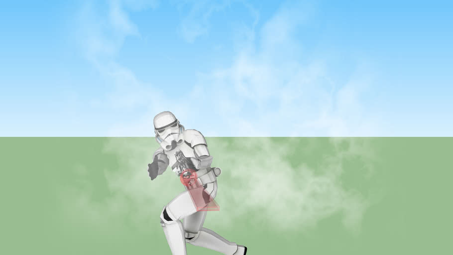 stormtrooper firing | 3D Warehouse