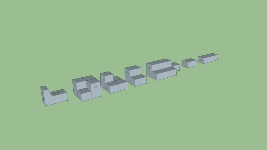 rockwell steps | 3D Warehouse