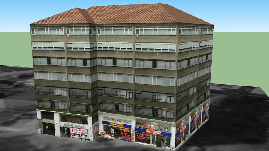 Bahariye Caddesi 08. ada bina 01 | 3D Warehouse