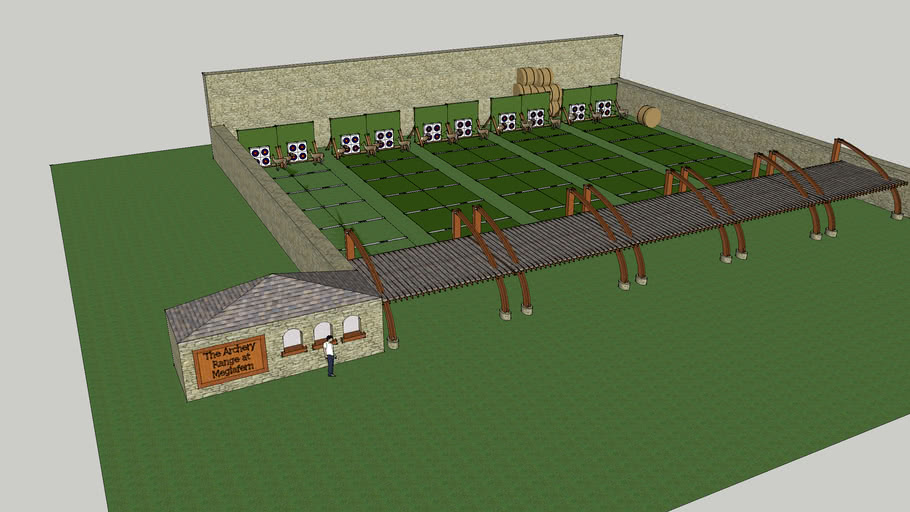 The Archery Range at Meglafern | 3D Warehouse