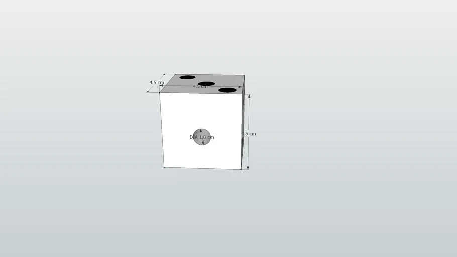 DICE BLOCK | 3D Warehouse