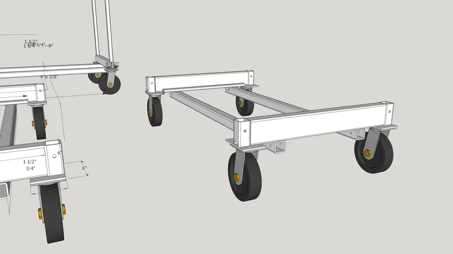 Material Cart | 3D Warehouse
