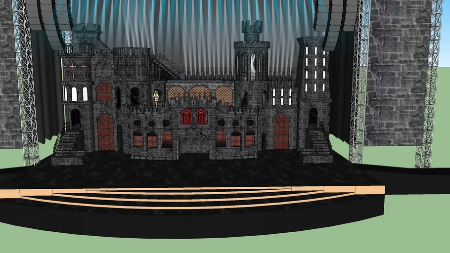 BORN THIS WAY BALL STAGE | 3D Warehouse