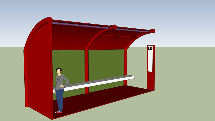 Bus stop | 3D Warehouse