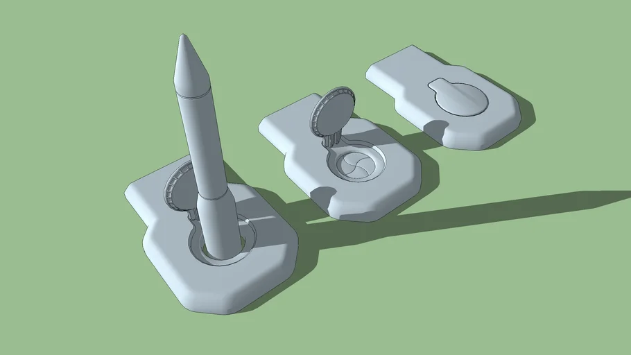 Missile Silos II | 3D Warehouse