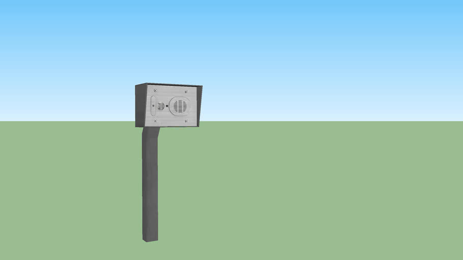 Gate intercom | 3D Warehouse