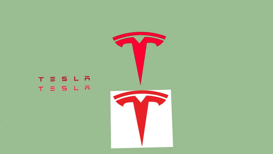 Tesla Logo | 3D Warehouse