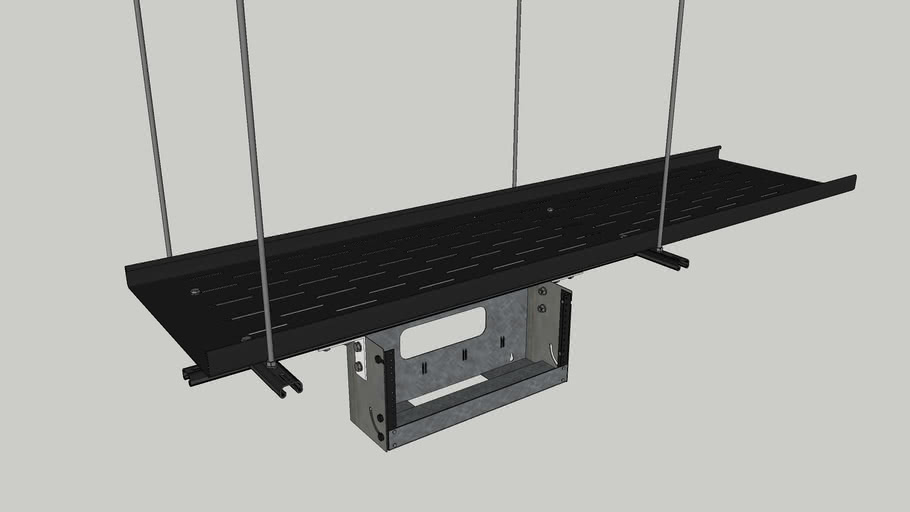 BSP (BROADCAST SERVICE PANEL) GRID CABLE TRAY MOUNTED | 3D Warehouse